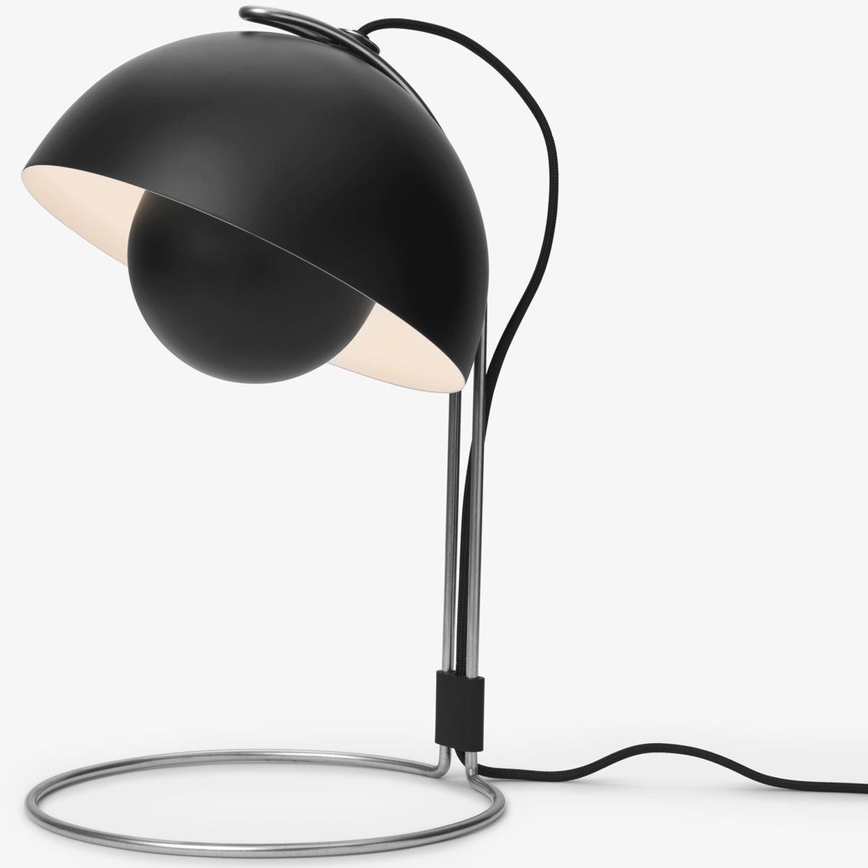 &Tradition Flowerpot VP4 Bordlampe H: 35,9 cm - Chrome-Plated