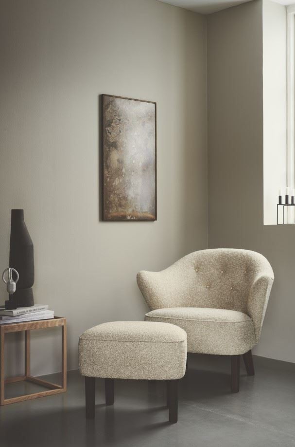 Audo Copenhagen Ingeborg Signatur Loungestol m. Fodskammel - Sacho Zero ...