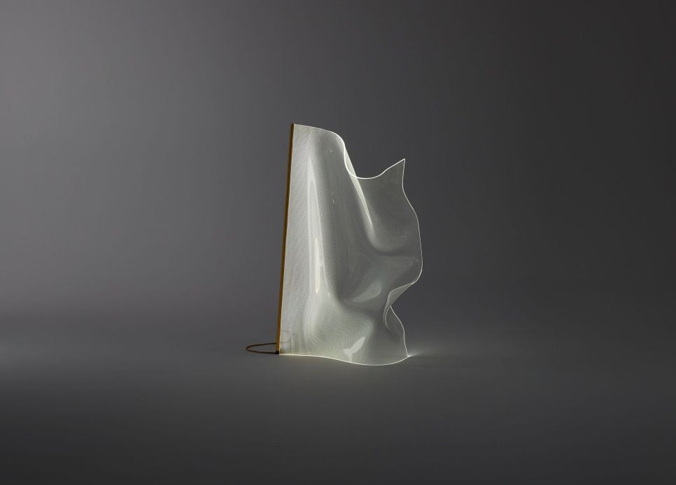 Parachilna Gweilo Han GR Gulvlampe H: 150 cm - Transparent