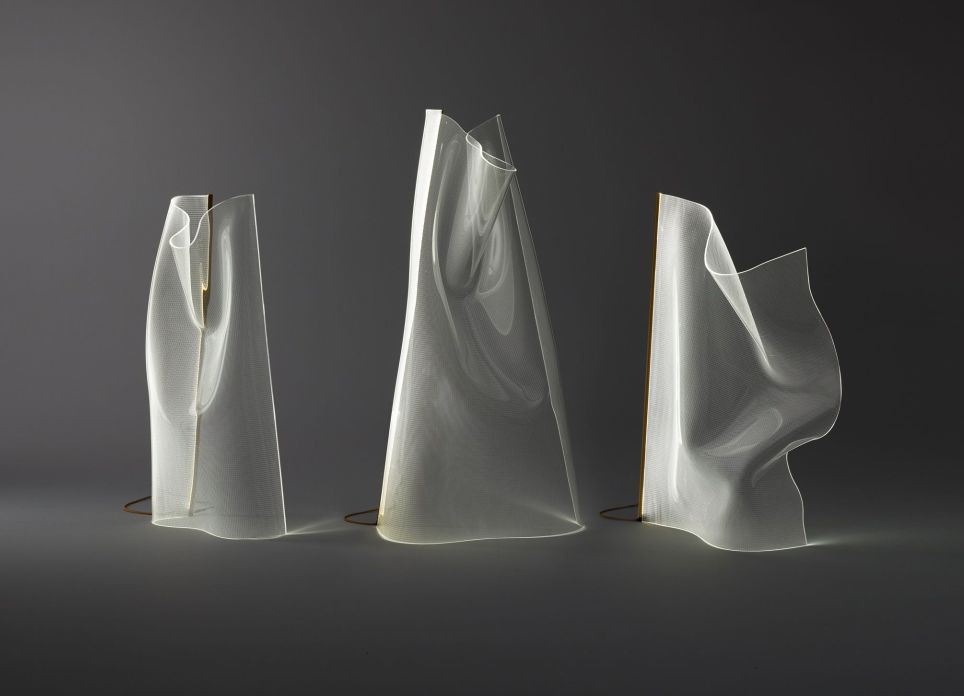 Parachilna Gweilo Song Bordlampe H: 40 cm - Transparent