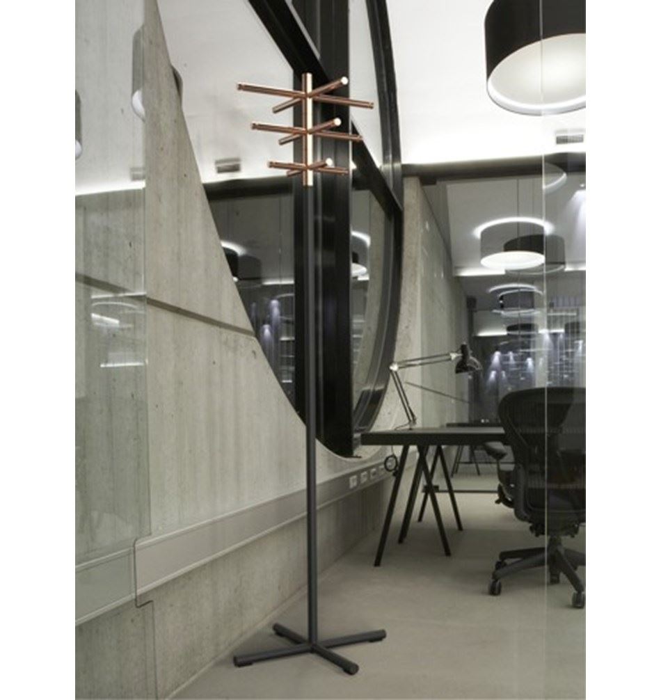 FROST CROSSWAY Stumtjener H: 170 cm - Sort/Poleret