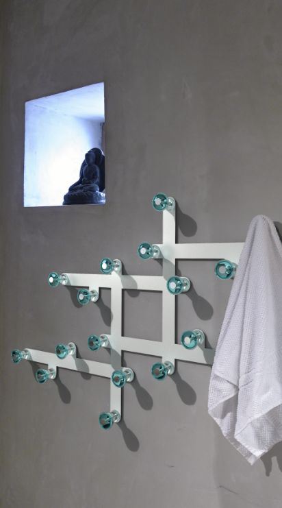 FROST Signatures Blossom Plade Til Knager B: 45 cm - Mat Sort