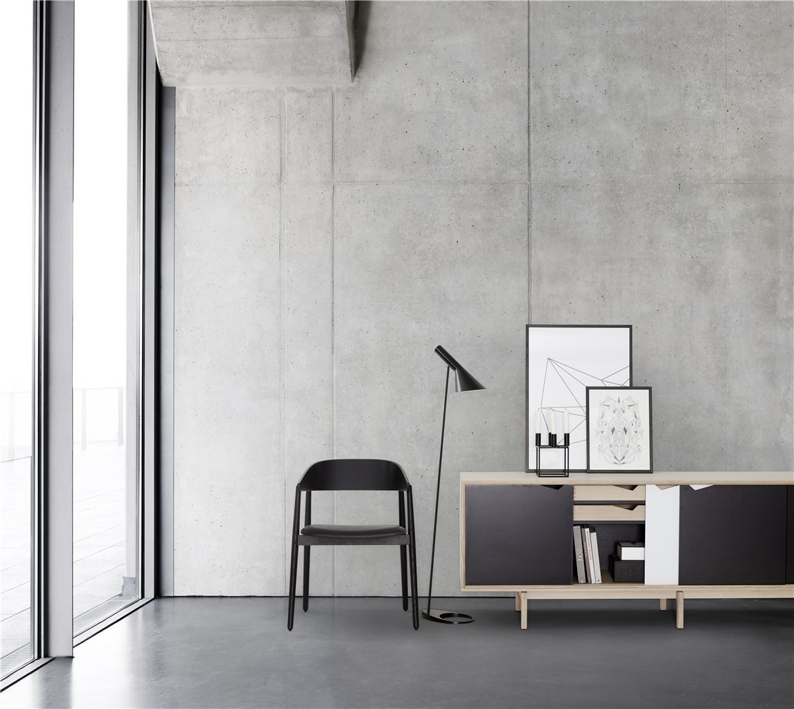 Andersen Furniture AC2 Stol - Eg Sort Lak