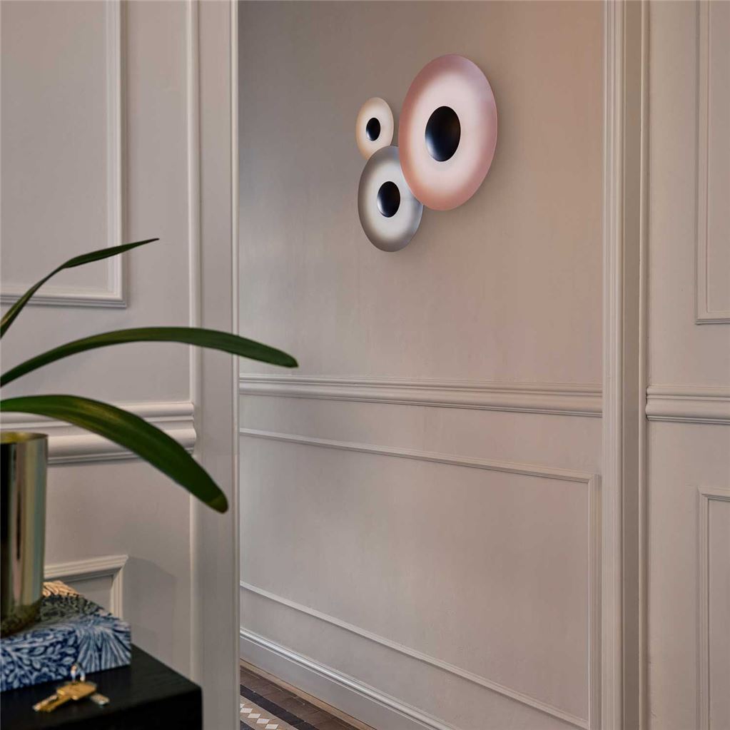 Lampefeber Ginger 20 Dæmpbar Væg/Loftlampe Ø: 20 cm - Stengrå