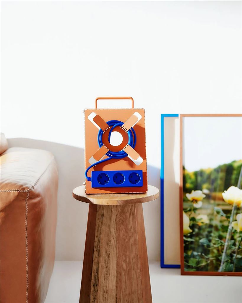 Pedestal Power Cable Stand 28,5x22 cm - Dusty Rose - Super flot OUTLETVARE