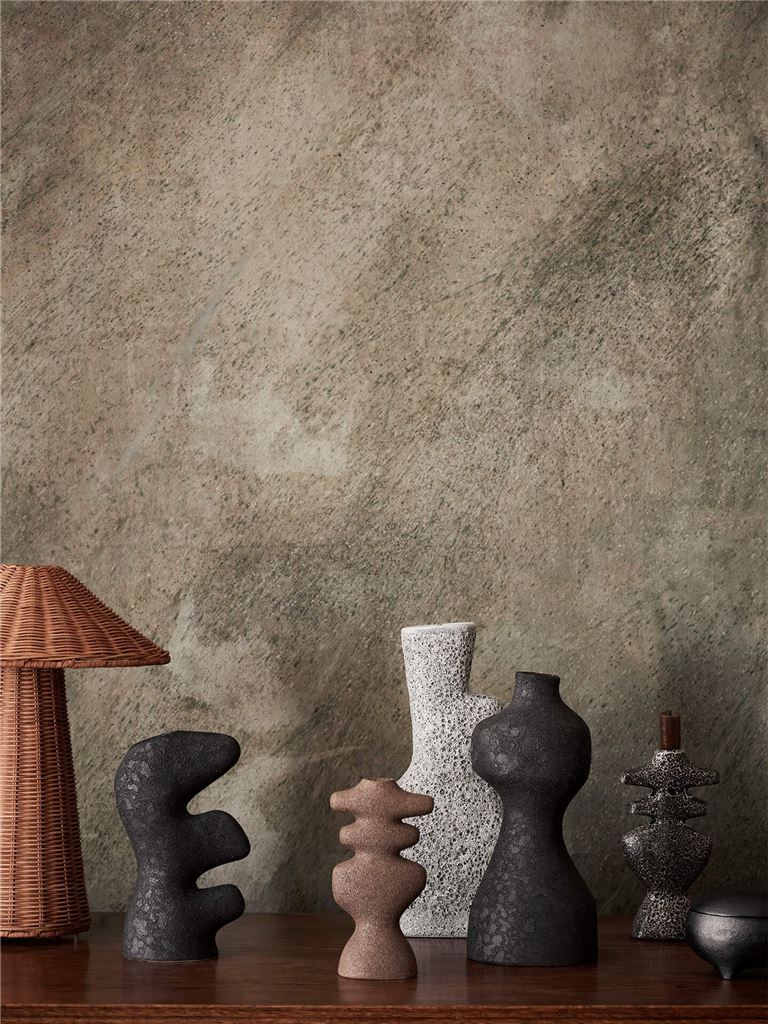Ferm Living Yara Vase Medium H: 30,5 cm - Rustic Iron