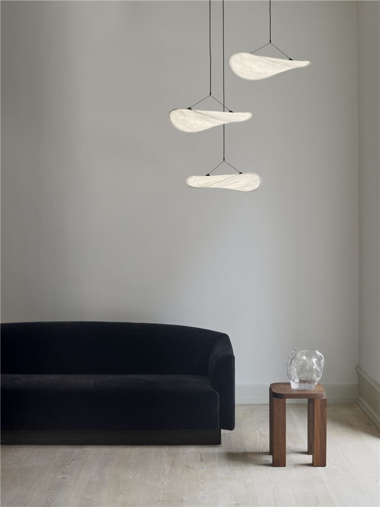 New Works Tense Chandelier Ø: 55 cm - White Tyvek