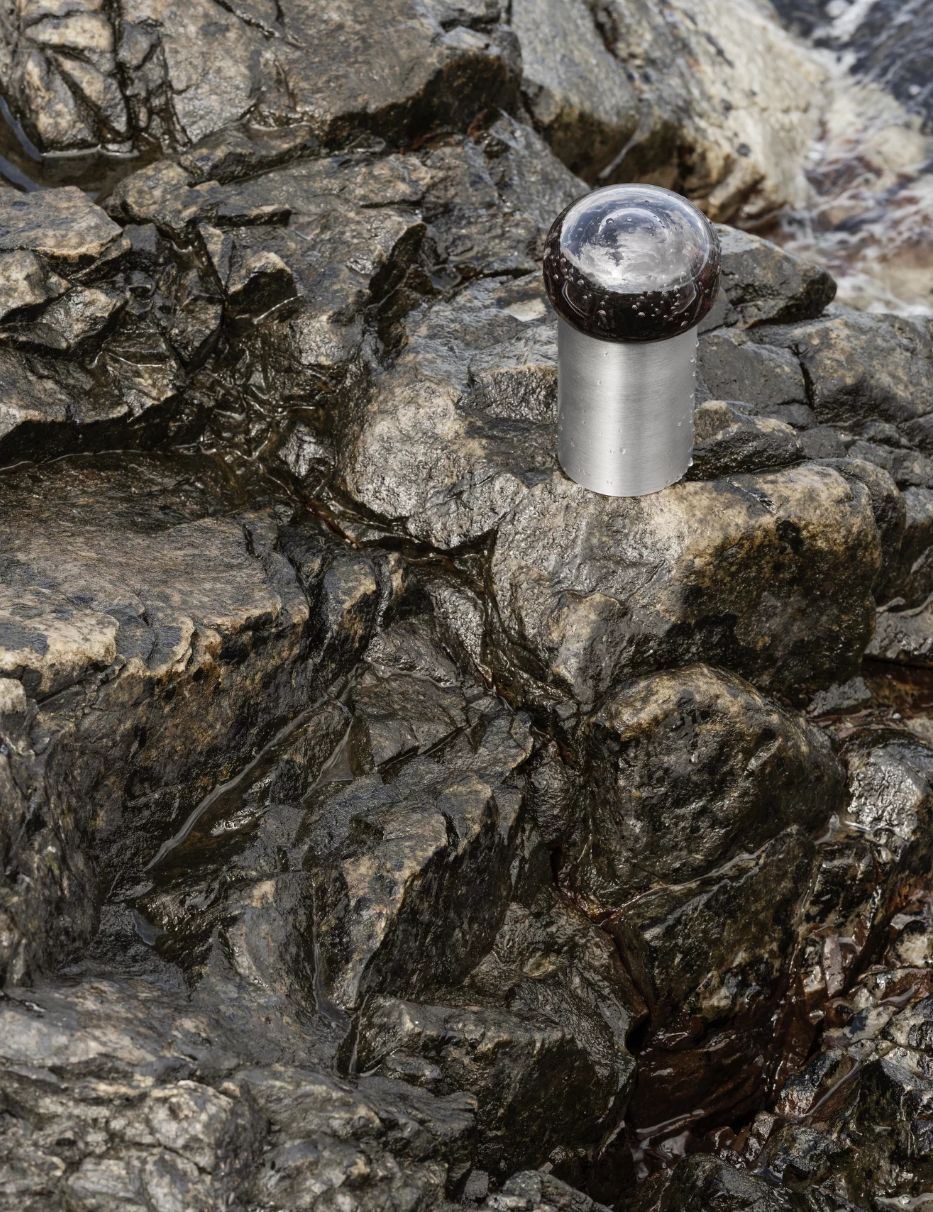 Blomus IRIS Mobile Outdoor LED Lamp H: 18 cm - Gun Metalal