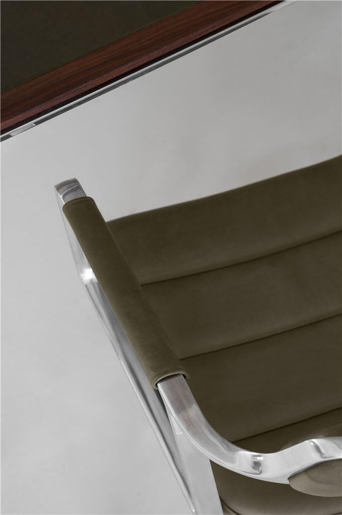 Vipp Chair/Swivel Armrest Cover 2 stk. - Leather/Bosco Green