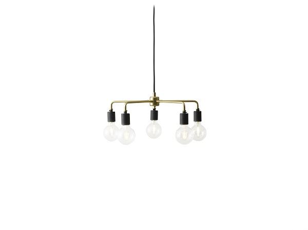 Audo Copenhagen Leonard Chandelier Ø: 46 cm - Brass