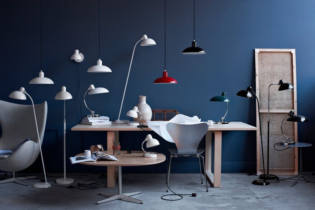 Fritz Hansen Kaiser Idell 6631-P Pendel Ø: 28,5 cm - White