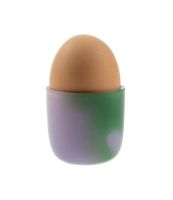 Kodanska Flow Egg Cups Ø: 5 cm - Purple W. Green Stripes - Super flot ...